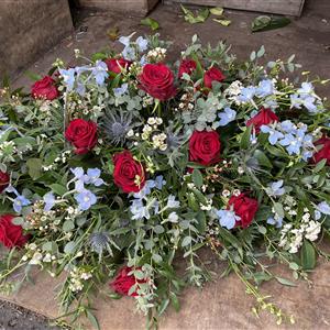 Classic Red Rose Spray